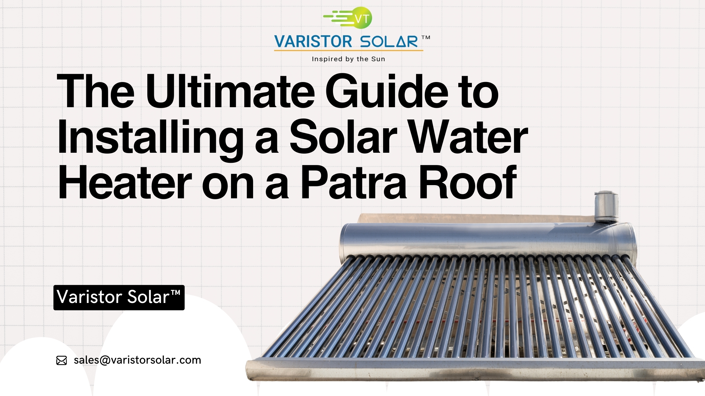 Can Solar Water Heaters Be Fitted on Patra? - VaristorSolar