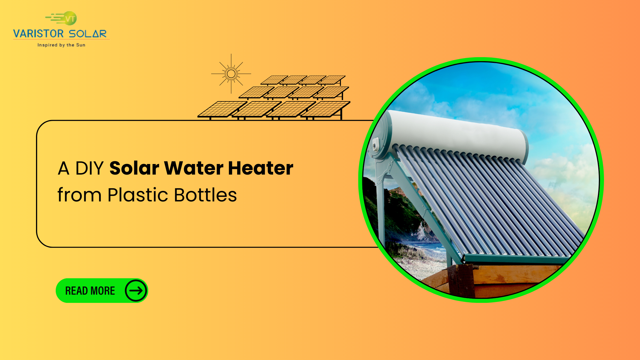 A DIY Solar Water Heater from Plastic Bottles - VaristorSolar